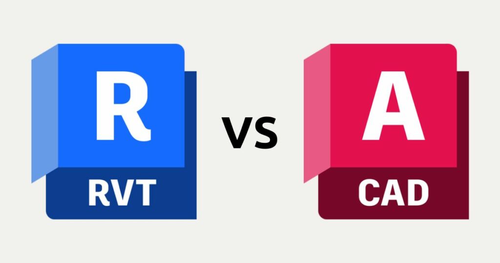 Différence entre Revit et AutoCAD pour l'étude